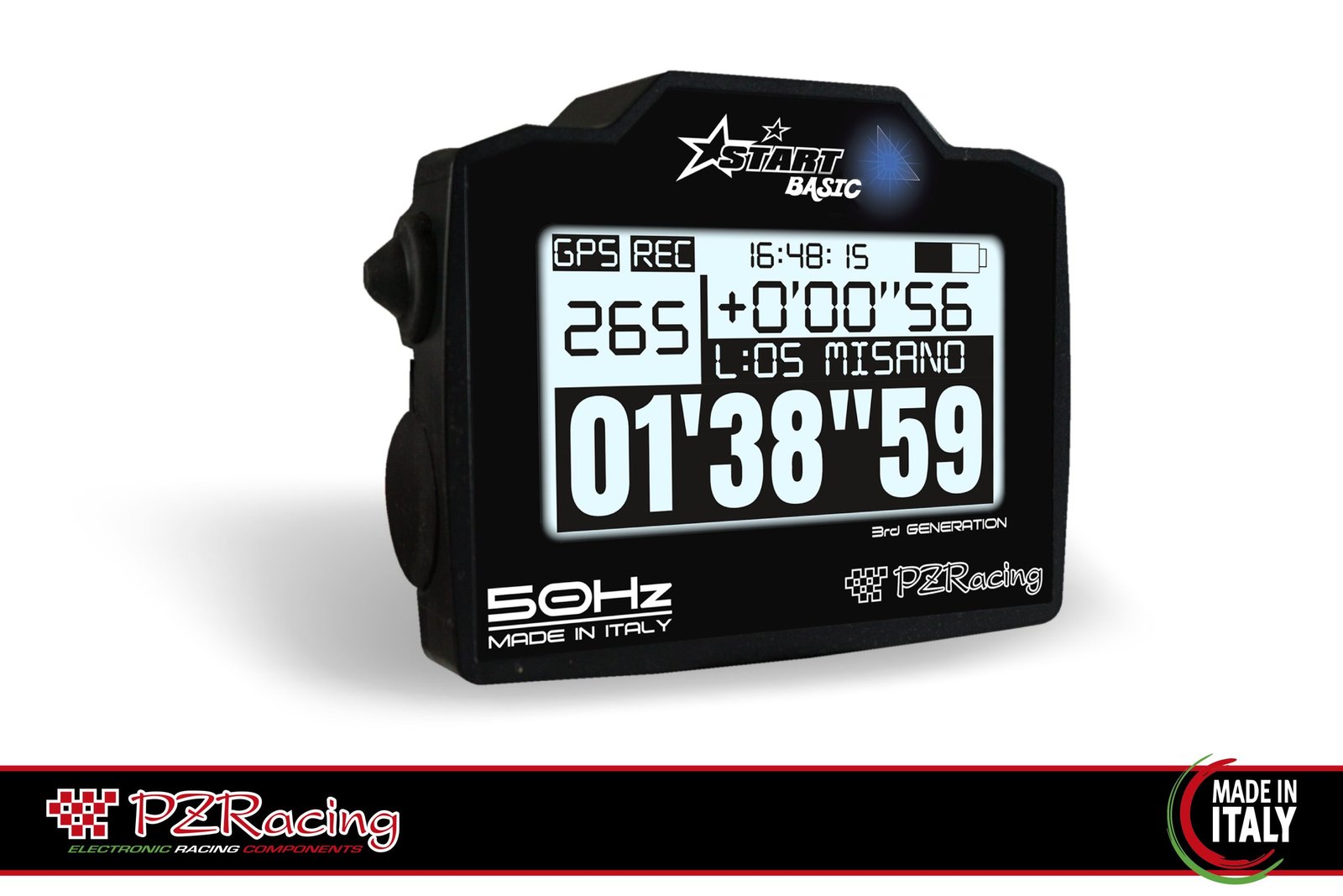 Cronometro GPS 50Hz PZRacing ST400-B Start Basic - Trenditaly
